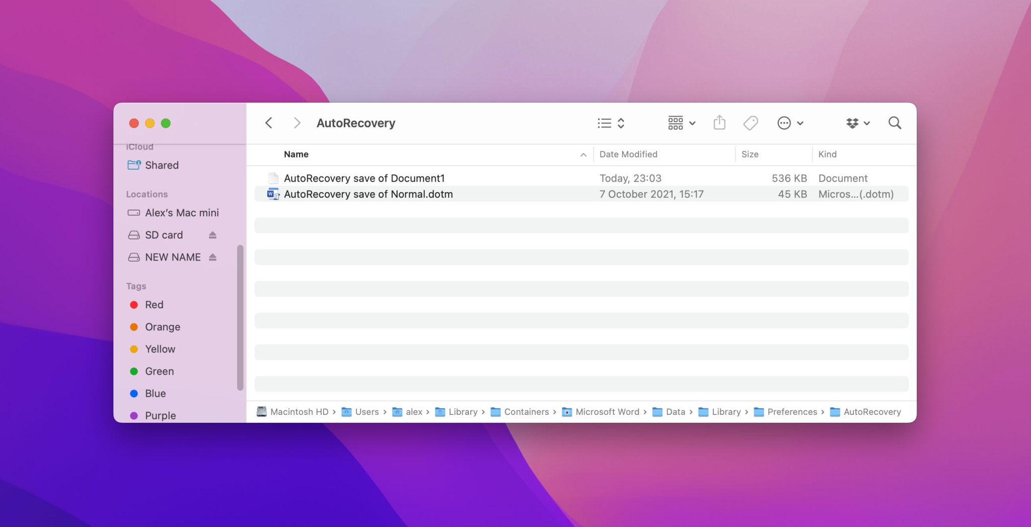 How To Recover Deleted Lost Or Unsaved Word Documents On A Mac 2023 How To Recover Deleted Lost Or Unsaved Word Documents On A Mac 2023