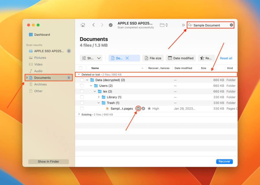 How to Recover Deleted/Unsaved Pages Document on a Mac