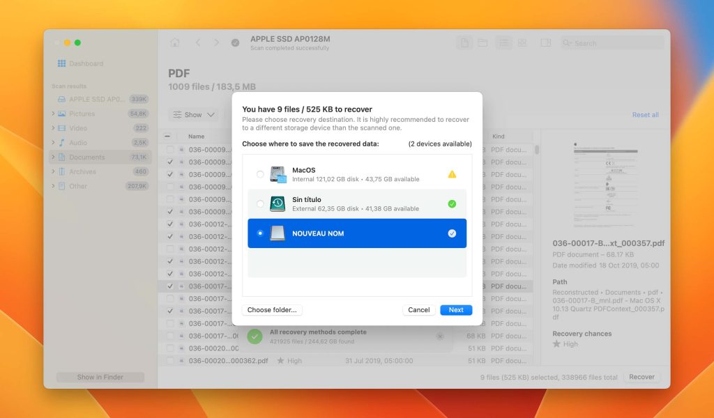 How to Recover a Corrupted/Unsaved/Deleted PDF File on Mac