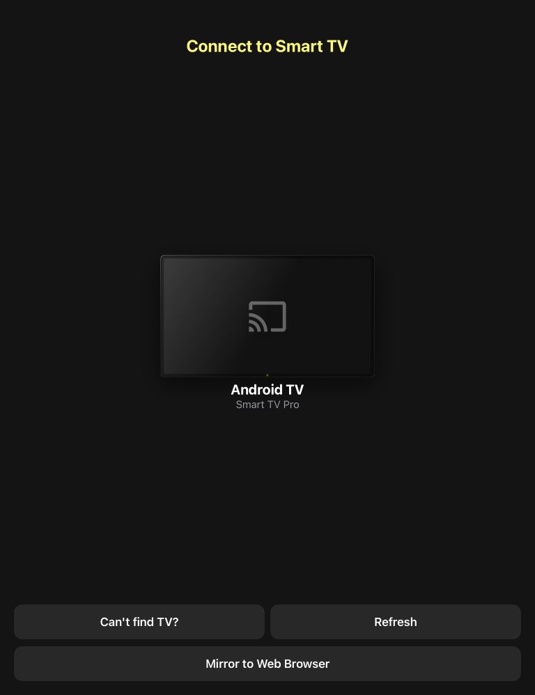 How to Mirror Chromecast from iPad to TV